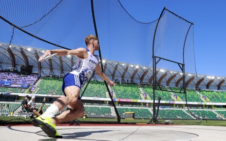 Kevin Mayer France Competes Discus Throw Editorial Stock Photo - Stock ...