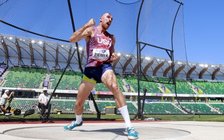 Kevin Mayer France Competes Discus Throw Editorial Stock Photo - Stock ...