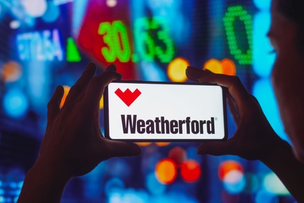 This Photo Illustration Weatherford International Logo Editorial Stock ...