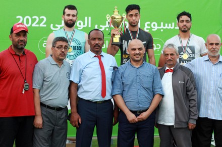 Palestinian Athletes Participate Palestinian Olympic Week Editorial ...
