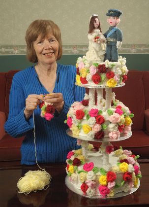 Sheila Carter Royal Wedding Cake She Editorial Stock Photo - Stock ...
