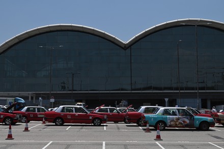 Taxi Waiting Line Car Parked Hong Editorial Stock Photo - Stock Image ...