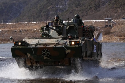 South Korean Army Tanks Aavn Army Editorial Stock Photo - Stock Image ...