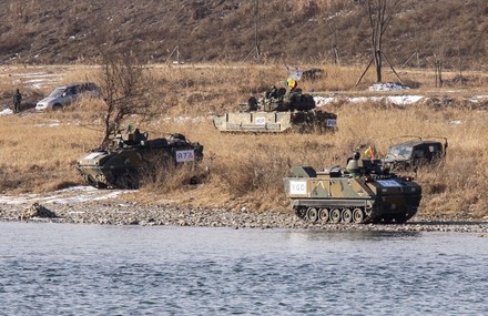 South Korean Army Tanks Aavn Army Editorial Stock Photo - Stock Image ...