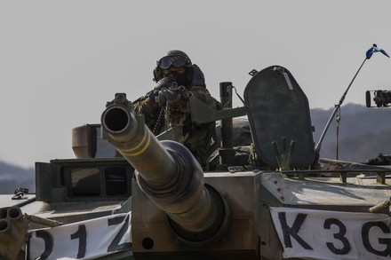 South Korean Army Tanks Aavn Army Editorial Stock Photo - Stock Image ...