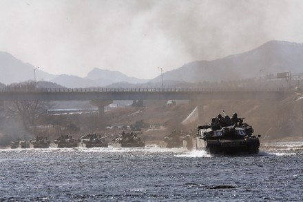 South Korean Army Tanks Aavn Army Editorial Stock Photo - Stock Image ...