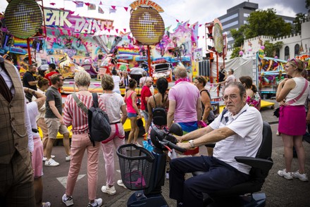 Visitors During Pink Monday Annual Fair Editorial Stock Photo - Stock ...