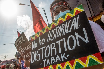 Protester Holds Placard During Demonstration Protesters Editorial Stock ...