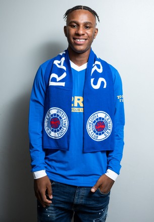 Zak Lovelace Signs Rangers Editorial Stock Photo - Stock Image ...