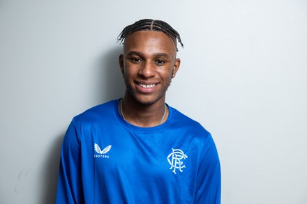 Zak Lovelace Signs Rangers Editorial Stock Photo - Stock Image ...