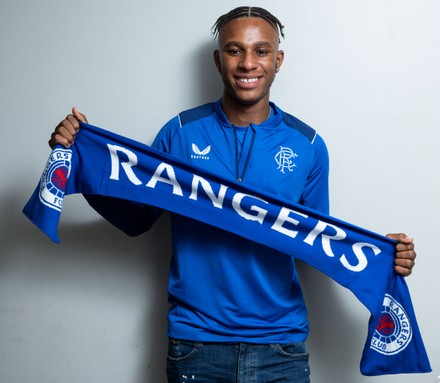 Zak Lovelace Signs Rangers Editorial Stock Photo - Stock Image ...