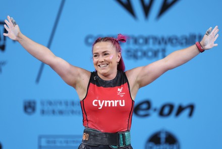 Yasmin Zammit Stevens Malta During Weightlifting Editorial Stock Photo ...