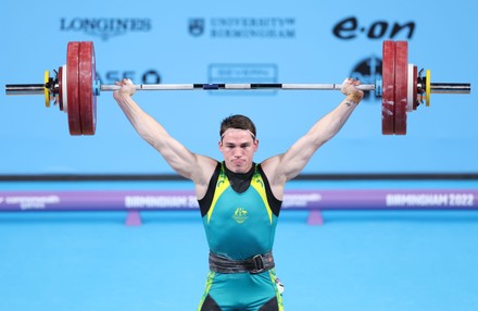 Technicians Prior Weightlifting Mens 81kg Editorial Stock Photo - Stock ...