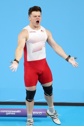 Kyle Bruce Australia During Weightlifting Mens Editorial Stock Photo ...