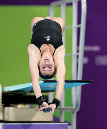 Amy Rollinson Competes During Womens 1m Editorial Stock Photo - Stock ...