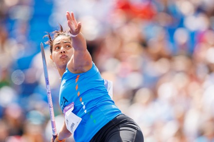 Shilpa Rani India During Womens Javelin Editorial Stock Photo - Stock ...