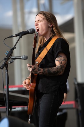 Singer Songwriter Julien Baker Performs During Editorial Stock Photo ...