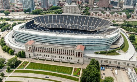 Soldier Field renovation proposal includes a dome, Chicago, USA - 26 ...