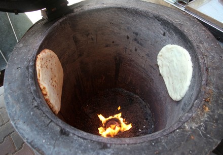 Palestinian Man Makes Tameez Bread Tamis Editorial Stock Photo - Stock ...