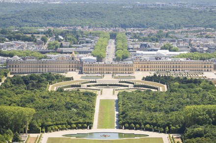 Chateau De Versailles Versailles Castle Seen Editorial Stock Photo ...