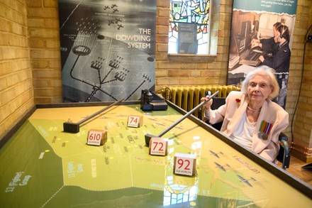 Ann Galley Waaf Veteran Who Plotter Editorial Stock Photo - Stock Image ...