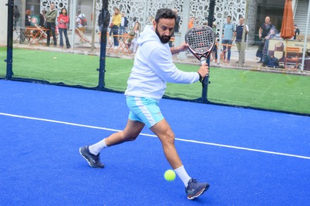 Cyril Hanouna Playing Padel During French Editorial Stock Photo - Stock ...