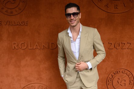 Robert Lewandowski Village During French Open Editorial Stock Photo ...