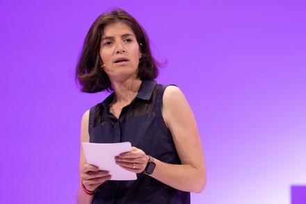Orange Ceo Christel Heydemann Speaks During Editorial Stock Photo ...