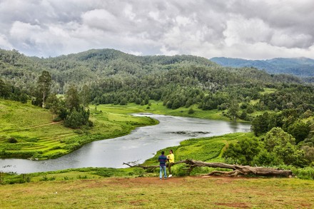 Mannavanur Lake Mannavanur Village Tamil Nadu Editorial Stock Photo ...