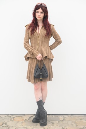 Ellie Thatcher Attends Givenchy Menswear Spring Editorial Stock Photo ...