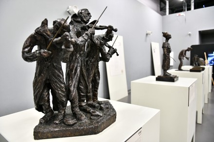 Samuel Willenberg art exhibit opens in Wroclaw, Poland - 27 Jul 2022 ...
