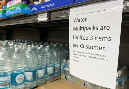 Water Multipacks Limited 3 Items Per Editorial Stock Photo - Stock ...