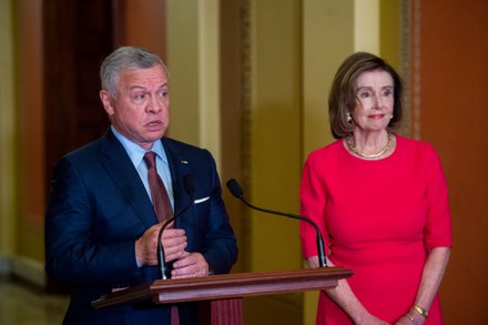 __COUNT__ Nancy Pelosi Meets King Abdullah II - Washington, United ...
