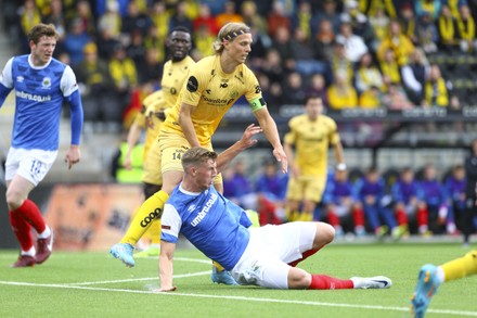 Linfield Players Ben Hall L Chris Editorial Stock Photo - Stock Image ...