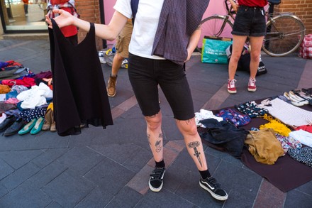 Extinction Rebellion Protest Against Fast-Fashion Giant Shein ...