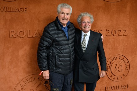 Claude Lelouch Laurent Dassault Village During Editorial Stock Photo ...