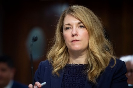 Candace Bond Appears Before Senate Committee Editorial Stock Photo ...
