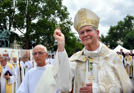 New Archbishop Paris Laurent Ulrich Takes Editorial Stock Photo - Stock ...