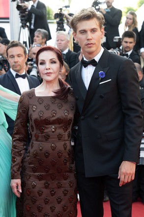 Priscilla Presley Austin Butler Attend Screening Editorial Stock Photo ...