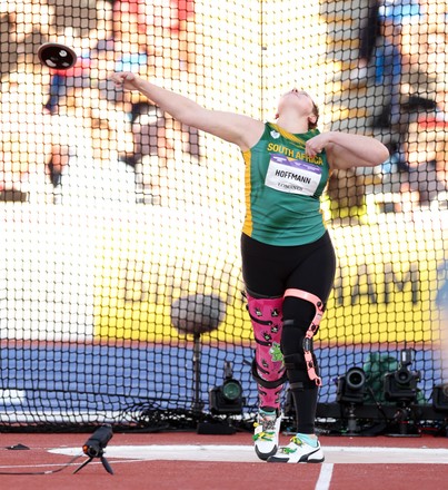 Mandilene Hoffmann During Womens Discus Throw Editorial Stock Photo ...