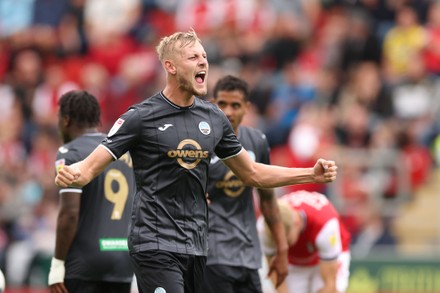 Harry Darling Swansea City Celebrates His Editorial Stock Photo - Stock ...