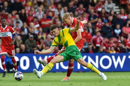 Josh Coburn Middlesbrough Shoots Dara Oshea Editorial Stock Photo ...