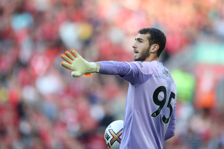 Liverpool Goalkeeper Harvey Davies Editorial Stock Photo - Stock Image ...