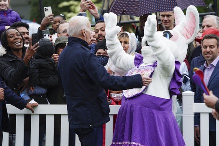 Us President Joe Biden Greets Easter Editorial Stock Photo - Stock ...