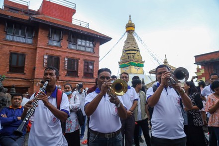 Gunla Parva, Kathmandu, Bagmati, Nepal - 29 Jul 2022 Stock Pictures ...