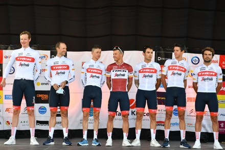 Riders Team Trek Segafredo Attend Teams Editorial Stock Photo - Stock ...
