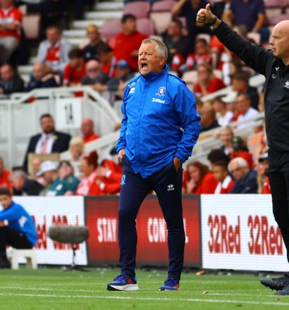 Boro Manager Chris Wilder On Touchline Editorial Stock Photo - Stock ...