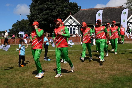 Lewis Hill Leads Out Leicestershire Teamat Editorial Stock Photo ...