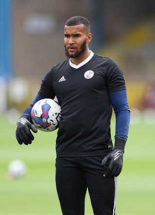 Crawley Towns Keeper Ellery Balcombe During Editorial Stock Photo ...