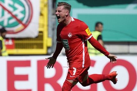 Kaiserslauterns Marlon Ritter Celebrates After Scoring Editorial Stock ...